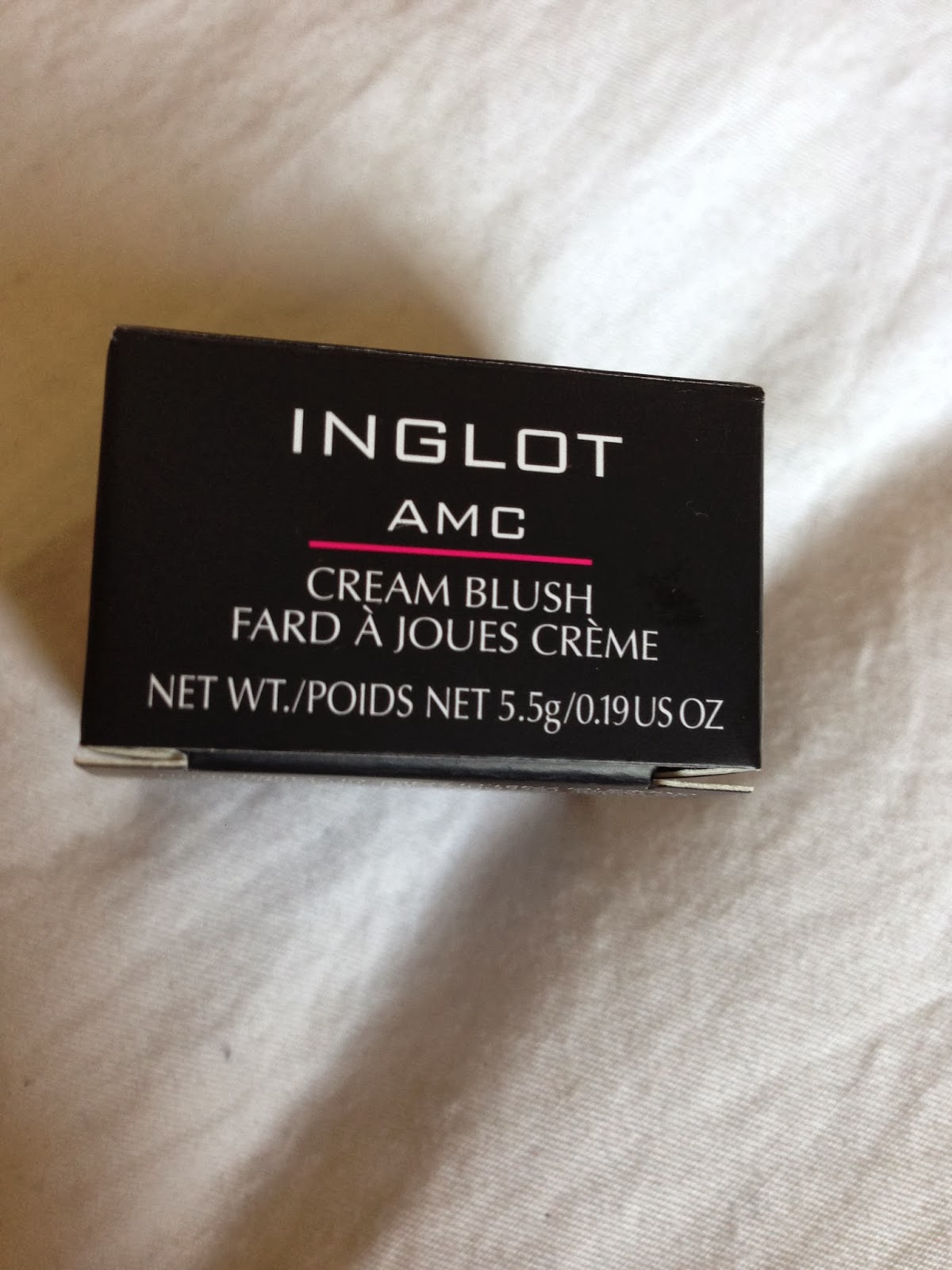 First Impression - Inglot AMC Cream Blush no. 86 / Reflection of Sanity